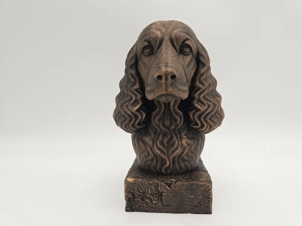 COCKER SPANIEL BUST by Messy_Panda MakerWorld: Download Free 3D Models