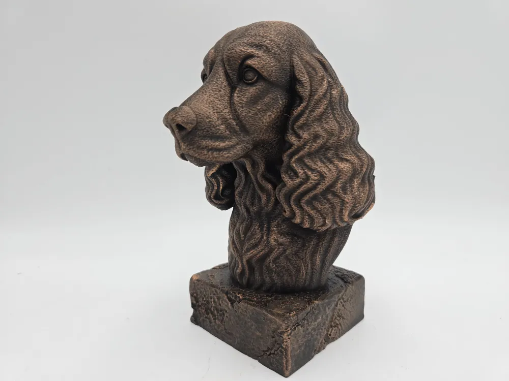 COCKER SPANIEL BUST by Messy_Panda MakerWorld: Download Free 3D Models