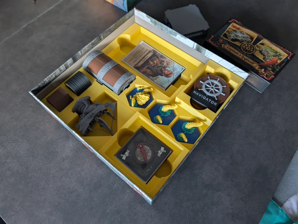 Feed the kraken - box insert for basic edition - Free 3D Print Model ...