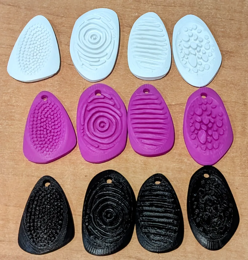 Worry Stone Sensory Anxiety Relaxing - Free 3D Print Model - MakerWorld