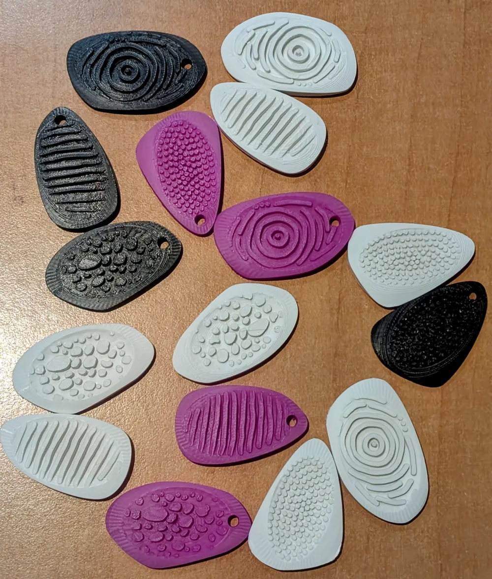 Worry Stone Sensory Anxiety Relaxing - Free 3D Print Model - MakerWorld