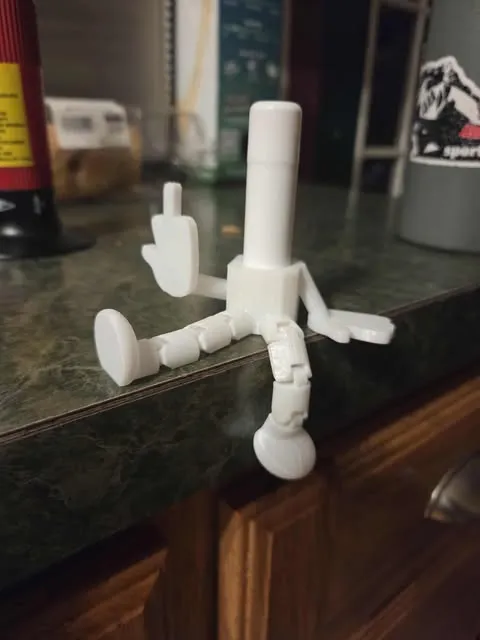 Chapstick Buddy FU - Free 3D Print Model - MakerWorld