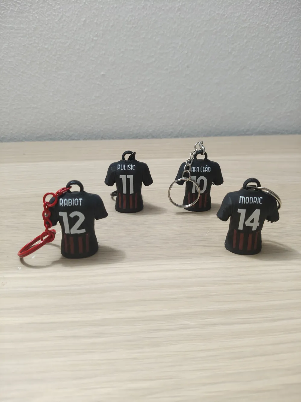 Keychains – Rabiot Modric Pulisic Leao - Modèle d'Impression 3D Gratuit ...