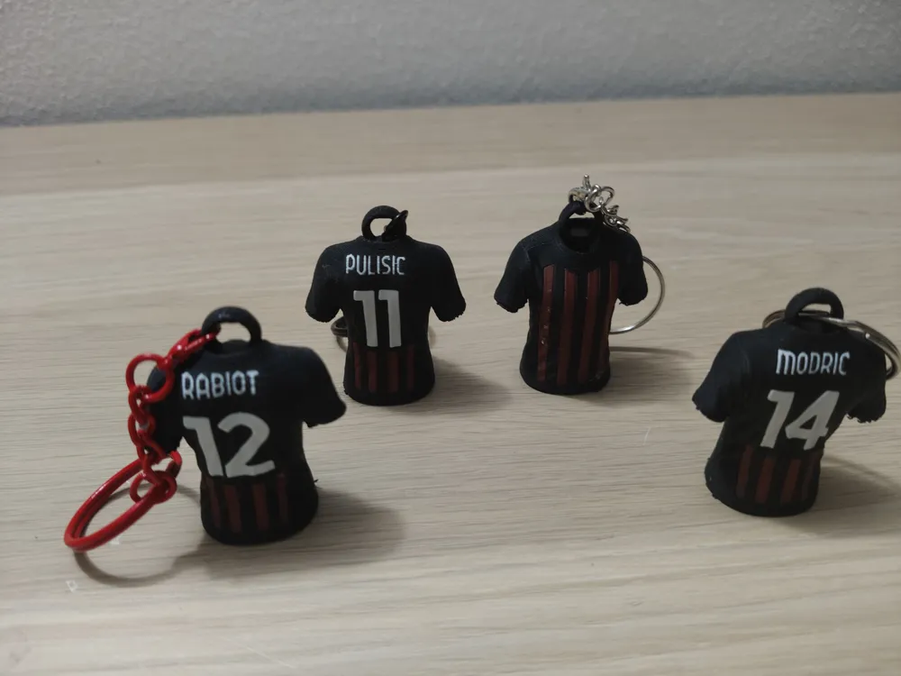 Keychains – Rabiot Modric Pulisic Leao - Modèle d'Impression 3D Gratuit ...