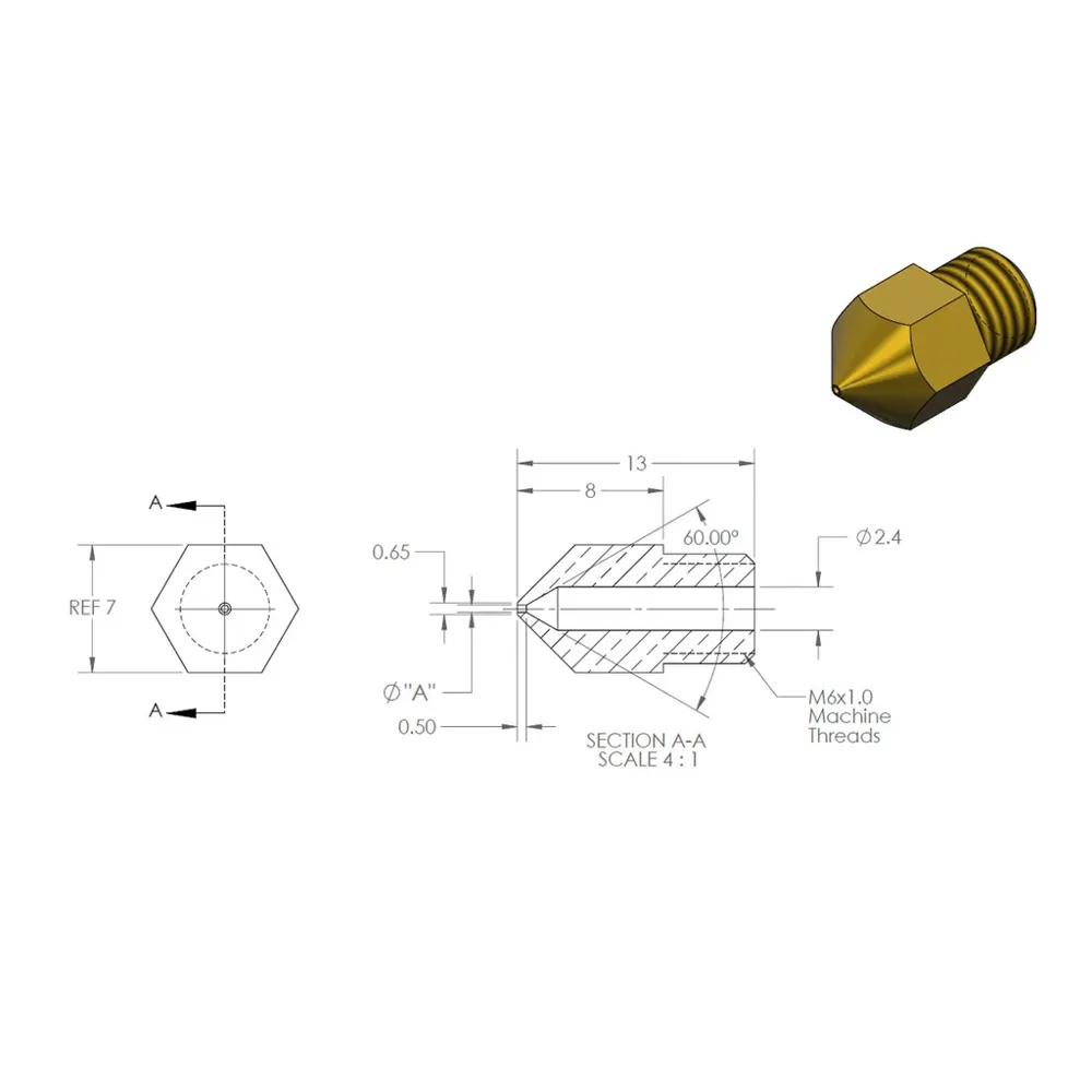 Nozzle Pencil Holder by EnerinX - MakerWorld