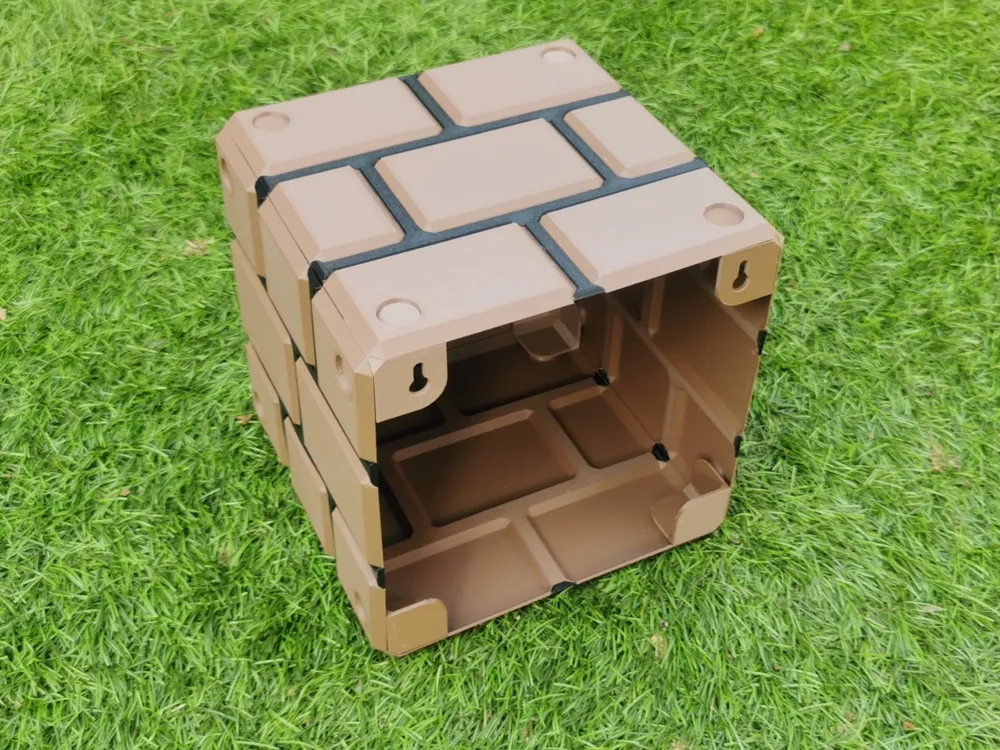 Super Mario World Brick Block - Free 3D Print Model - MakerWorld