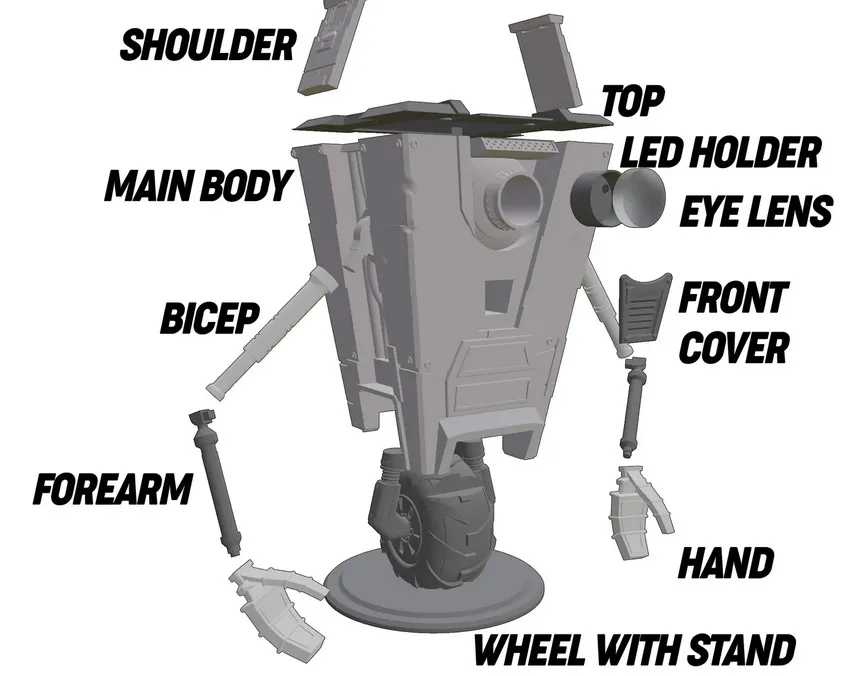 model clap trap bordelans - Free 3D Print Model - MakerWorld