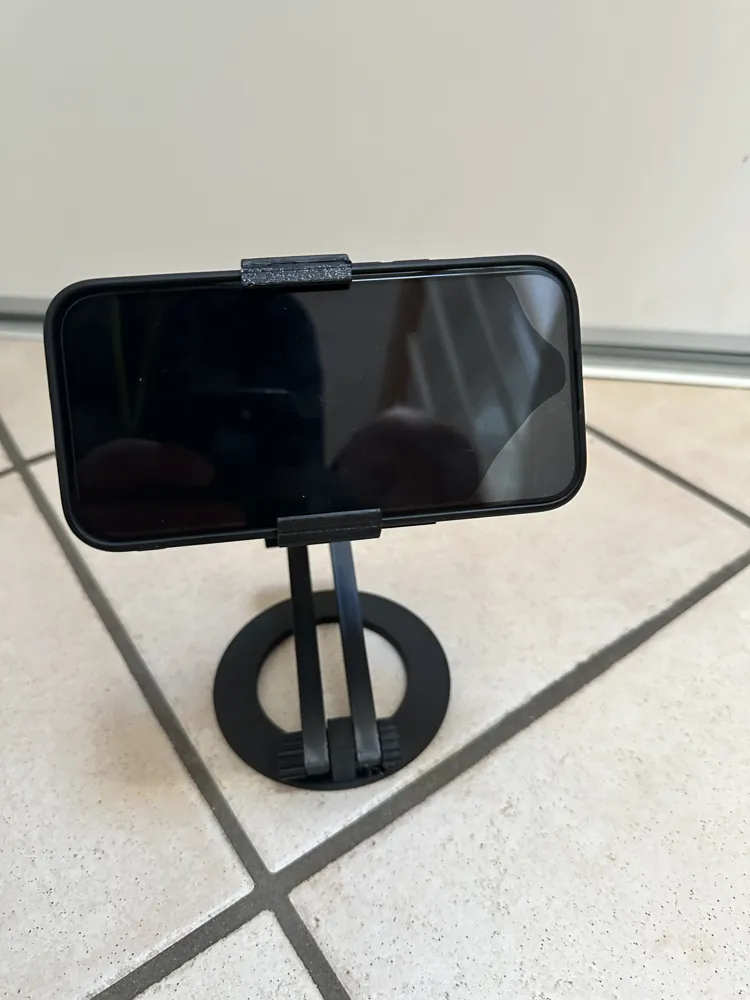 Adjustable phone stand - Free 3D Print Model - MakerWorld
