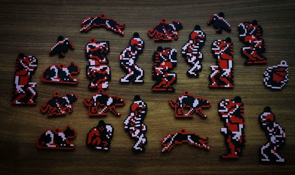 Castlevania Enemy Pack#2 | Keychains | WallArt by StatusD112 - MakerWorld