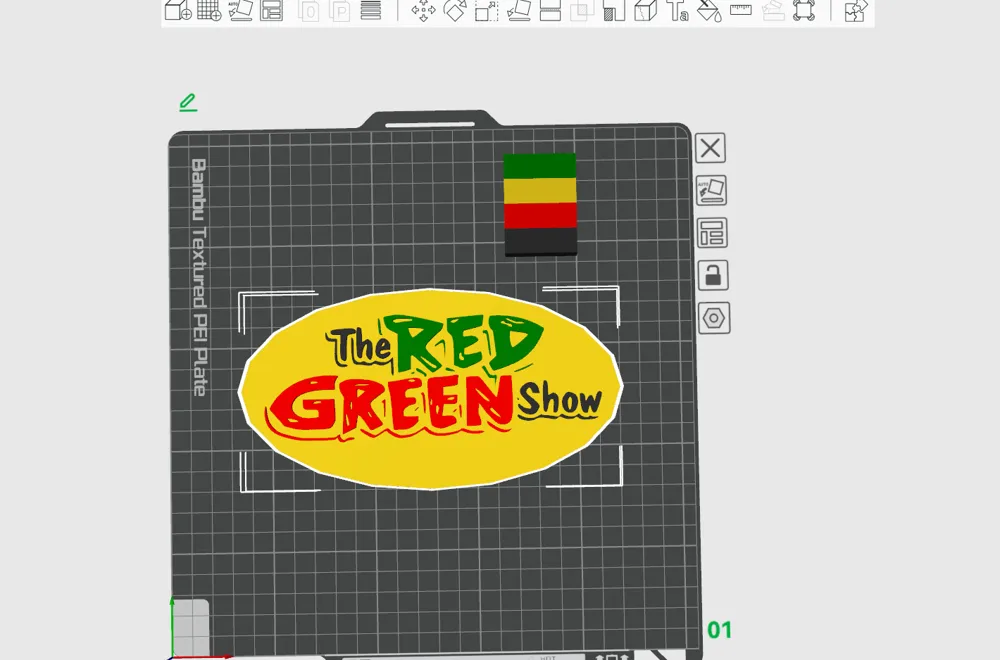 Red Green Show Logo by 2CF Studio - MakerWorld