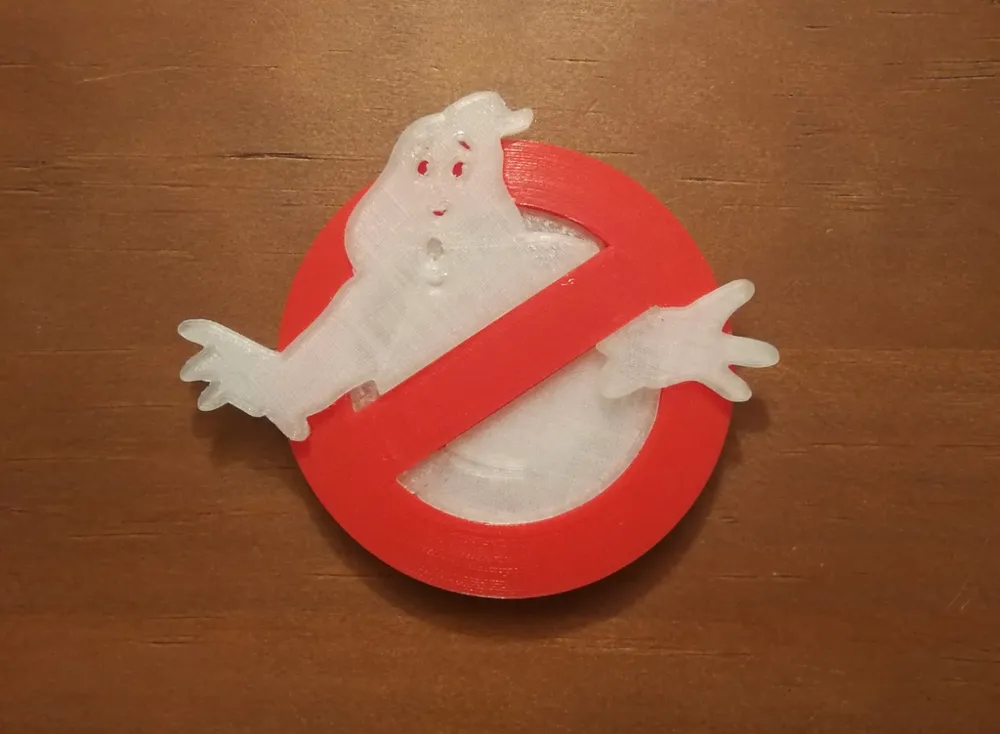 Ghostbusters Logo keychain stand insegna by makerdavid3d - MakerWorld