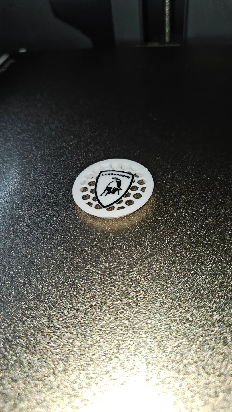 P1S/P1P Fan Cover Lamborghini Logo by Barika - MakerWorld