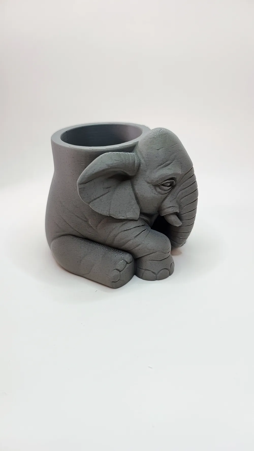 Succulent Keeper Elephant - Free 3D Print Model - MakerWorld