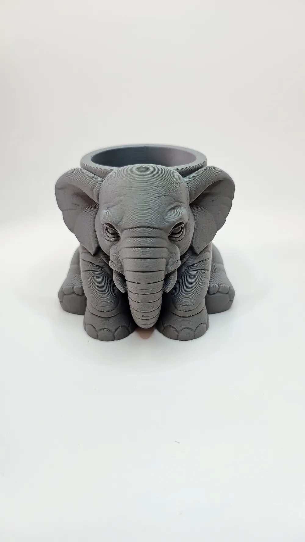 Succulent Keeper Elephant - Free 3D Print Model - MakerWorld