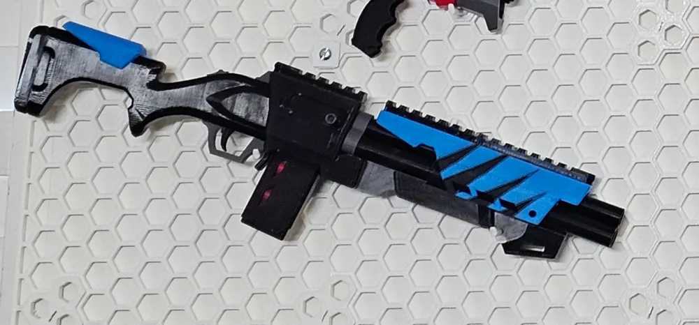 Fortnite Gatekeeper shotgun Handguard - Free 3D Print Model - MakerWorld