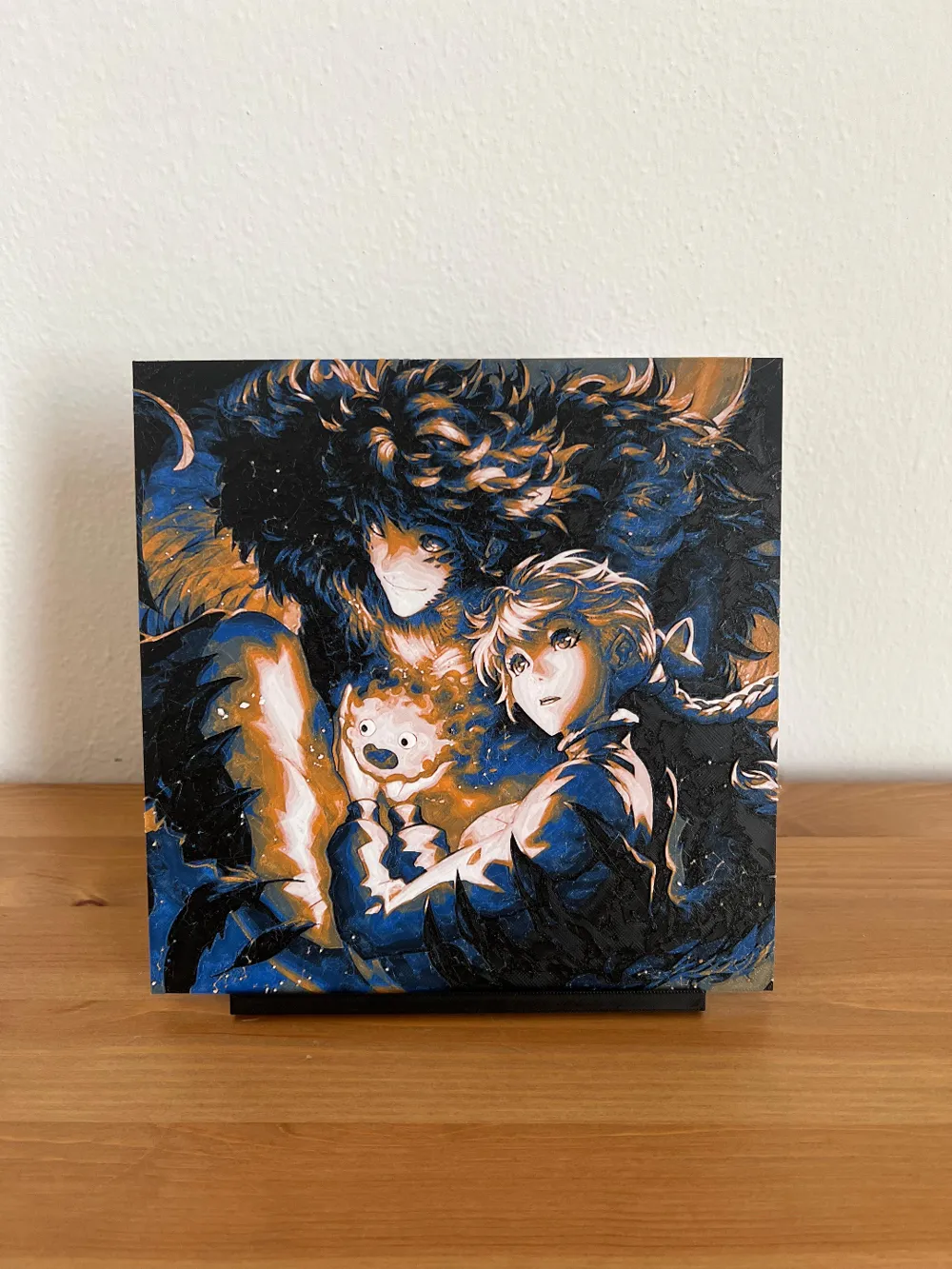 HueForge - HMC Howl Sophie Calcifer 200X200 mm by Sgandalf - MakerWorld