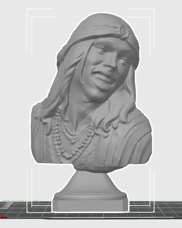 King Von Statue - Free 3D Print Model - MakerWorld