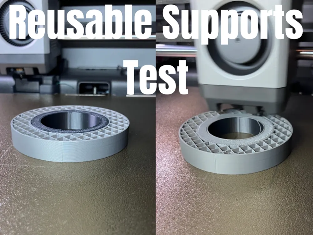 Reusable Supports Test - Free 3D Print Model - MakerWorld