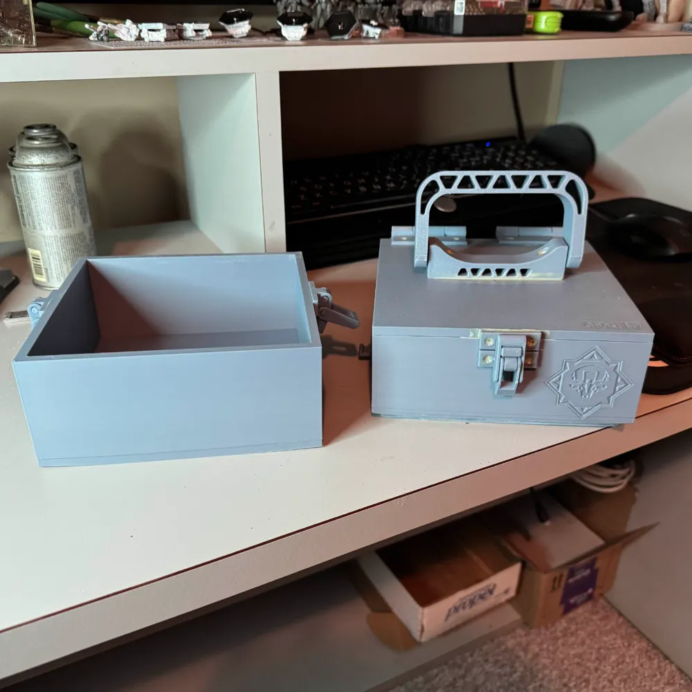 Battletech travel box - Free 3D Print Model - MakerWorld