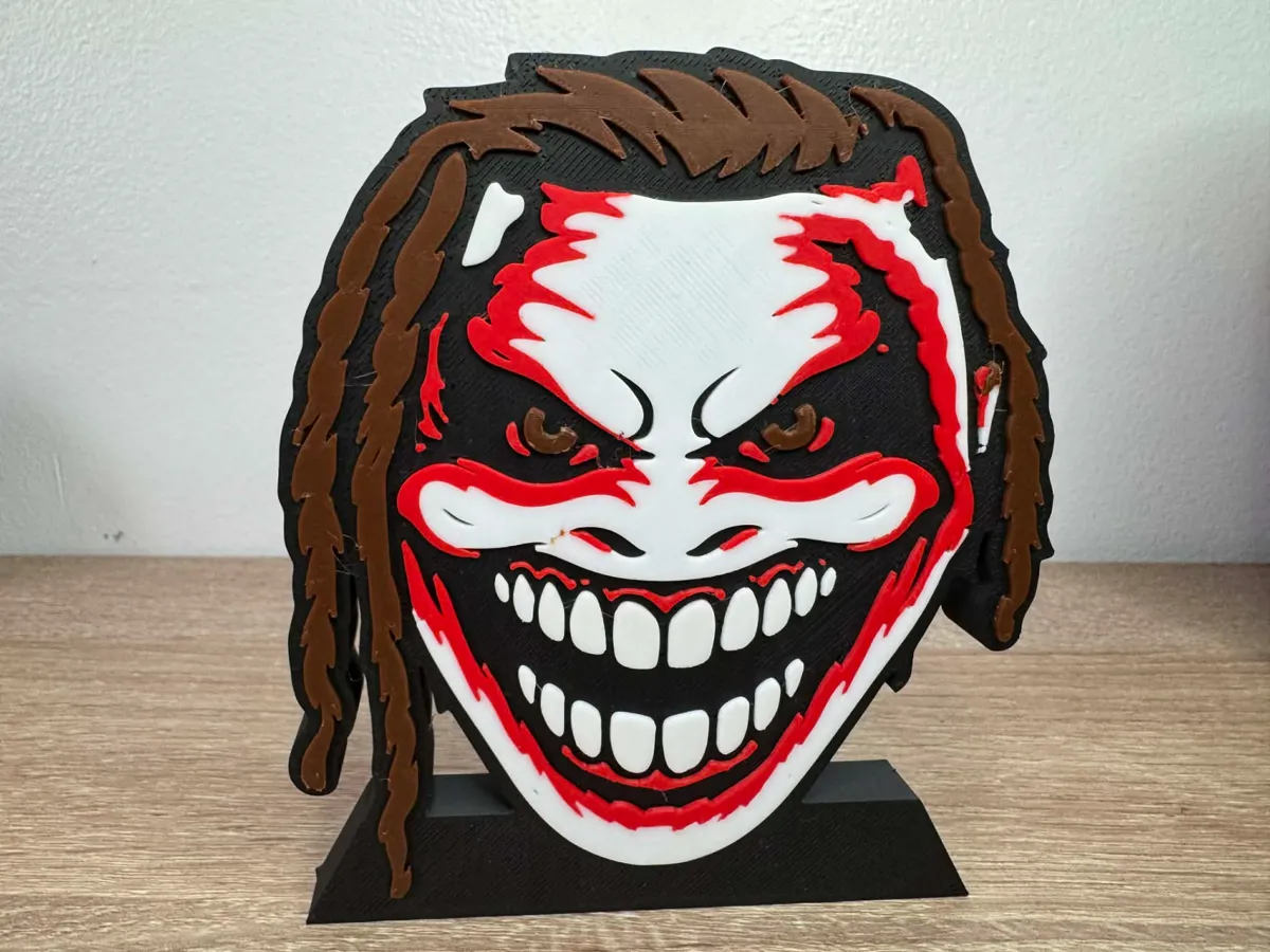 WWE Bray Wyatt "The Fiend" Mask Display Stand - Free 3D Print Model ...