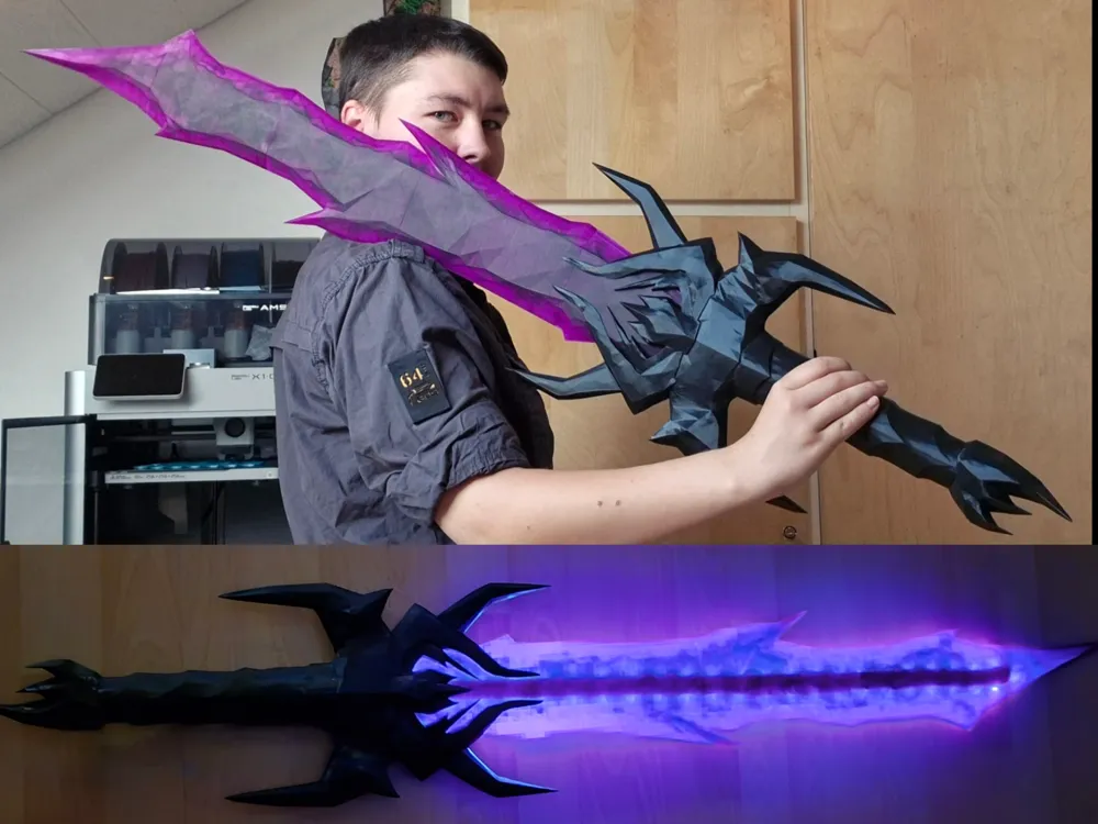 Dark Star Saber - LED Version (Transformers Prime) by Sunshine_Design MakerWorld: Download Free ...