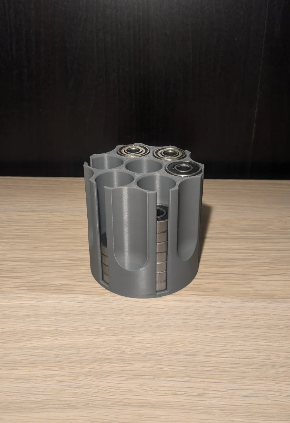 608 Bearings Revolver Storage Container by Metii MakerWorld: Download ...