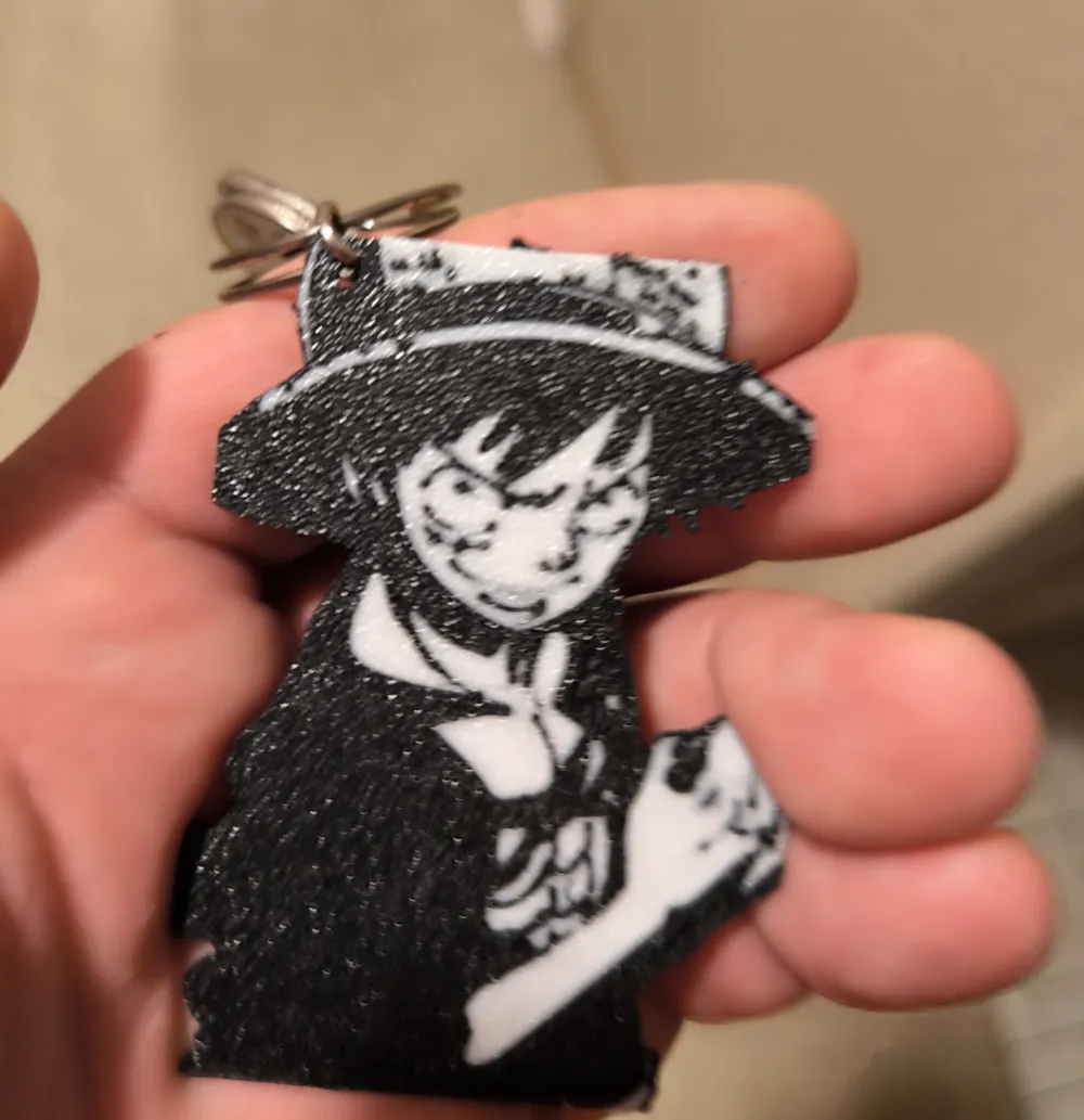 One Piece Keychain Monkey D. Ruffy by Dennis - MakerWorld