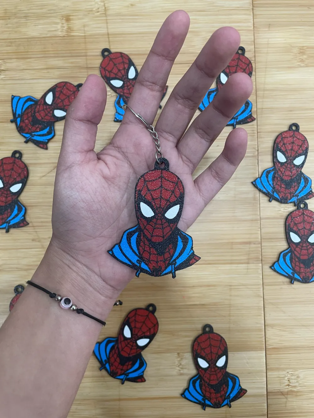 Keychain SPIDERMAN by kriativu 3D - MakerWorld
