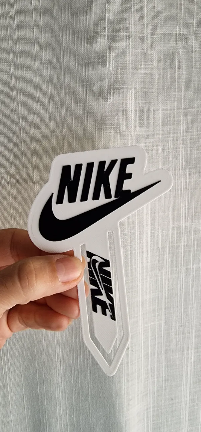 Nike bookmark Nike bookmark by darvil66 - MakerWorld