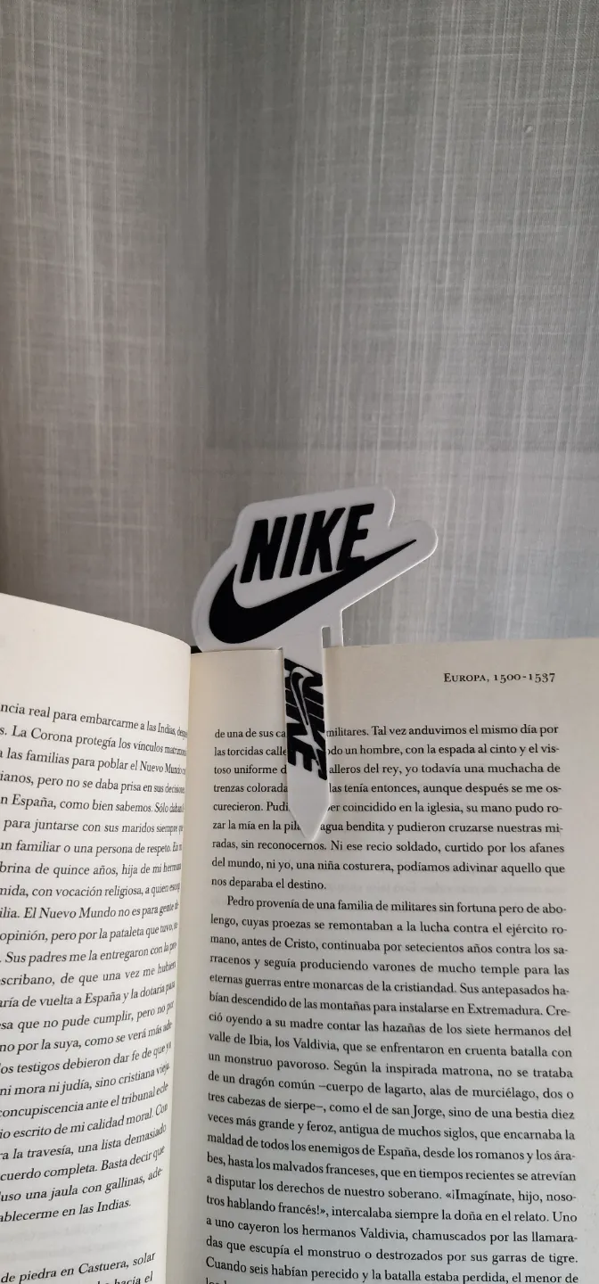 Nike bookmark Nike bookmark by darvil66 - MakerWorld