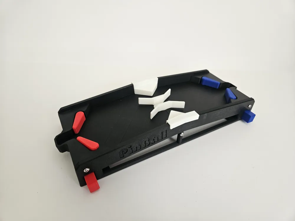 Two Player Pinball by Seven Trees in printing MakerWorld: Download Free ...