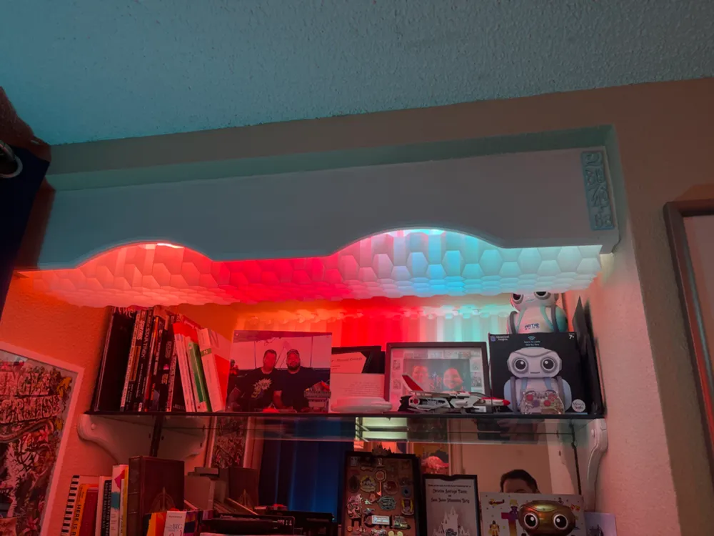 BETA Modular Hex Light Diffusers (Vanity/Bathroom) by AeonJoey - MakerWorld
