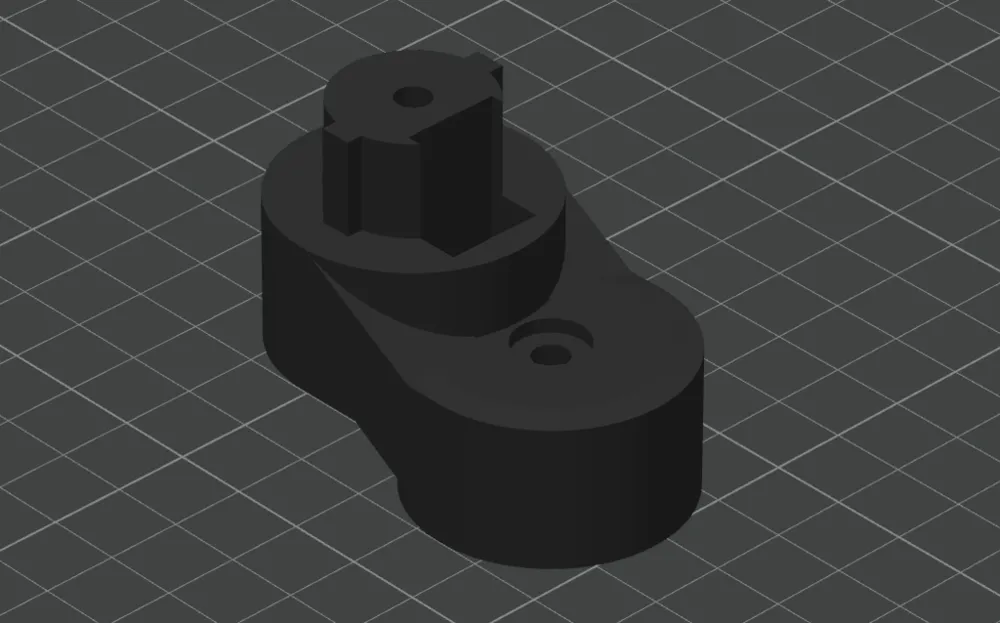 M4 Drop Stock W/ Bigger Hole Remixed by aidend2015 - MakerWorld