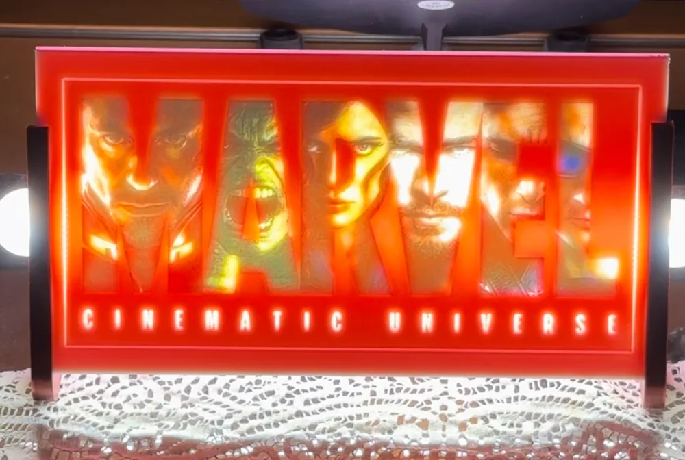 MARVEL color lithophane CMYK 0.2 nozzle by enrico82.reale - MakerWorld