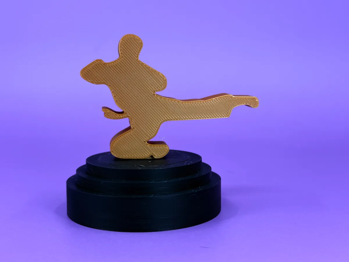 Karate chop_2 Trophy - Free 3D Print Model - MakerWorld