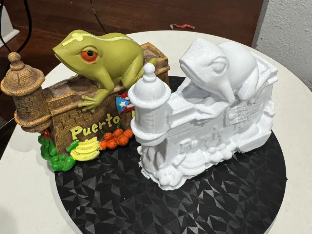 Puerto Rico Coquí 3D Scan & Print – First Attempt by 420BigPapi ...