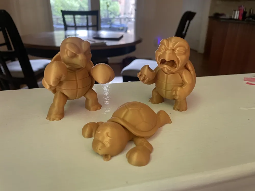 Knocked out turtle / Boxing / Funny / display by 3D Prints This Week ...
