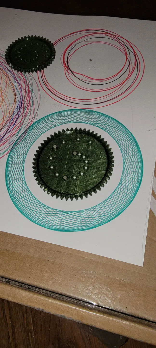 Modular Spirograph v2 by DocNougat MakerWorld: Download Free 3D Models