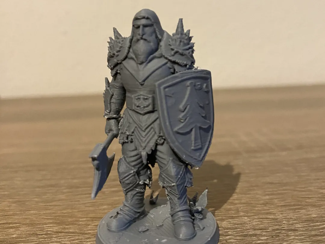 Dungeons&Dragons Ice Guardian - Free 3D Print Model - MakerWorld