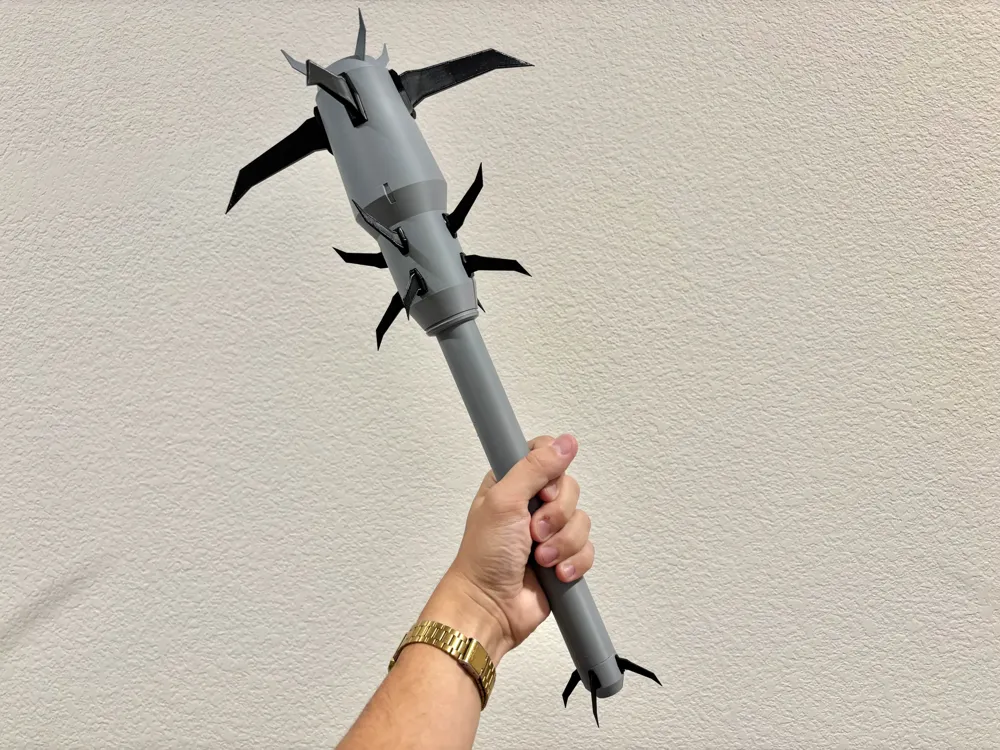 Halo Spike Bomb Grenade Jovokada Workshop T-2 AFG - Free 3D Print Model ...