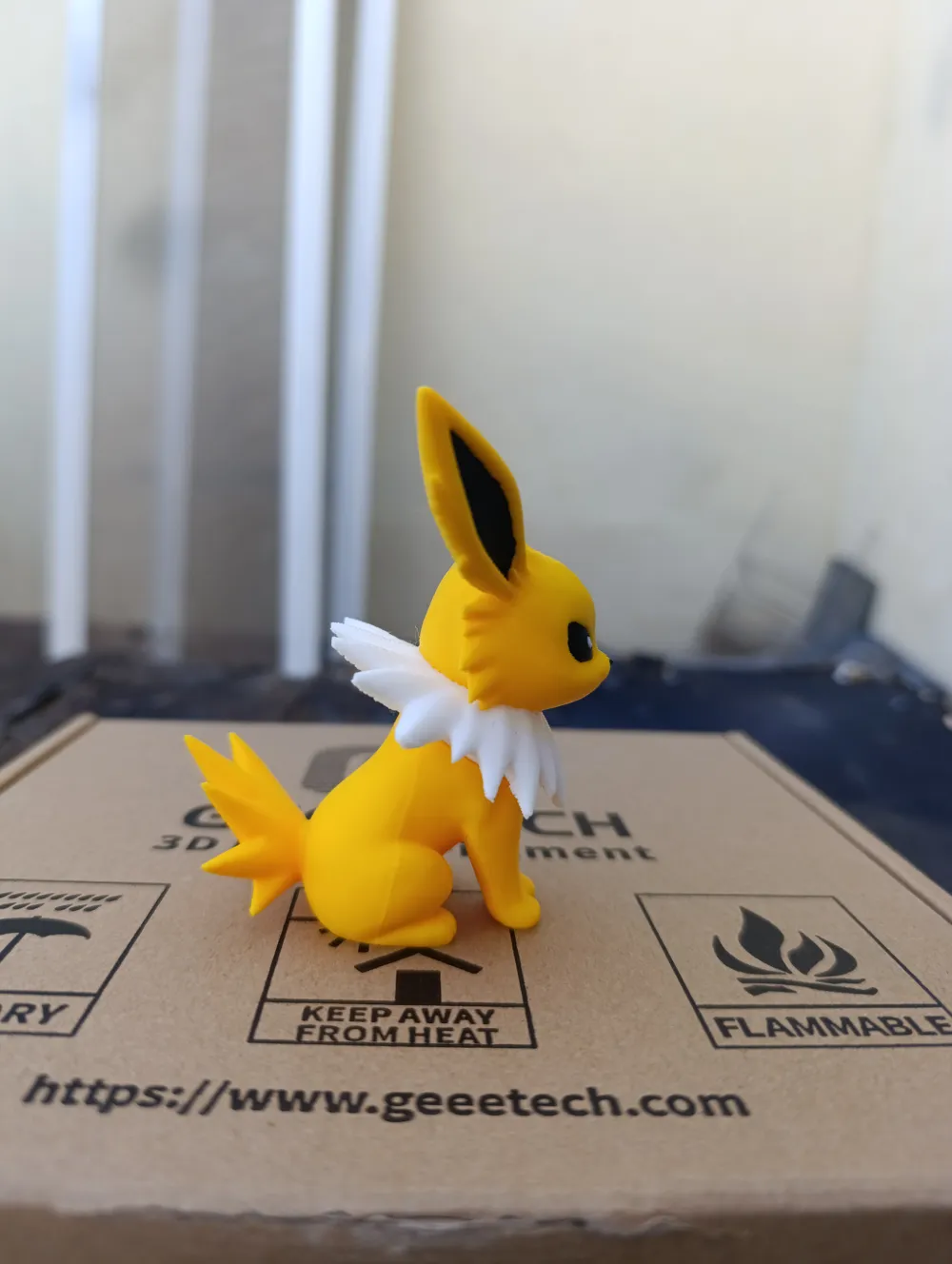 Jolteon Pokémon Chibi Funko Multicolor AMS Type - Free 3D Print Model ...