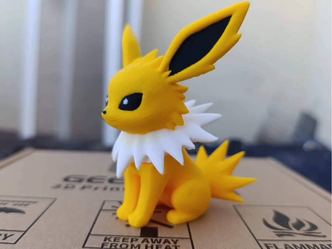 Jolteon Pokémon Chibi Funko Multicolor AMS Type - Free 3D Print Model ...
