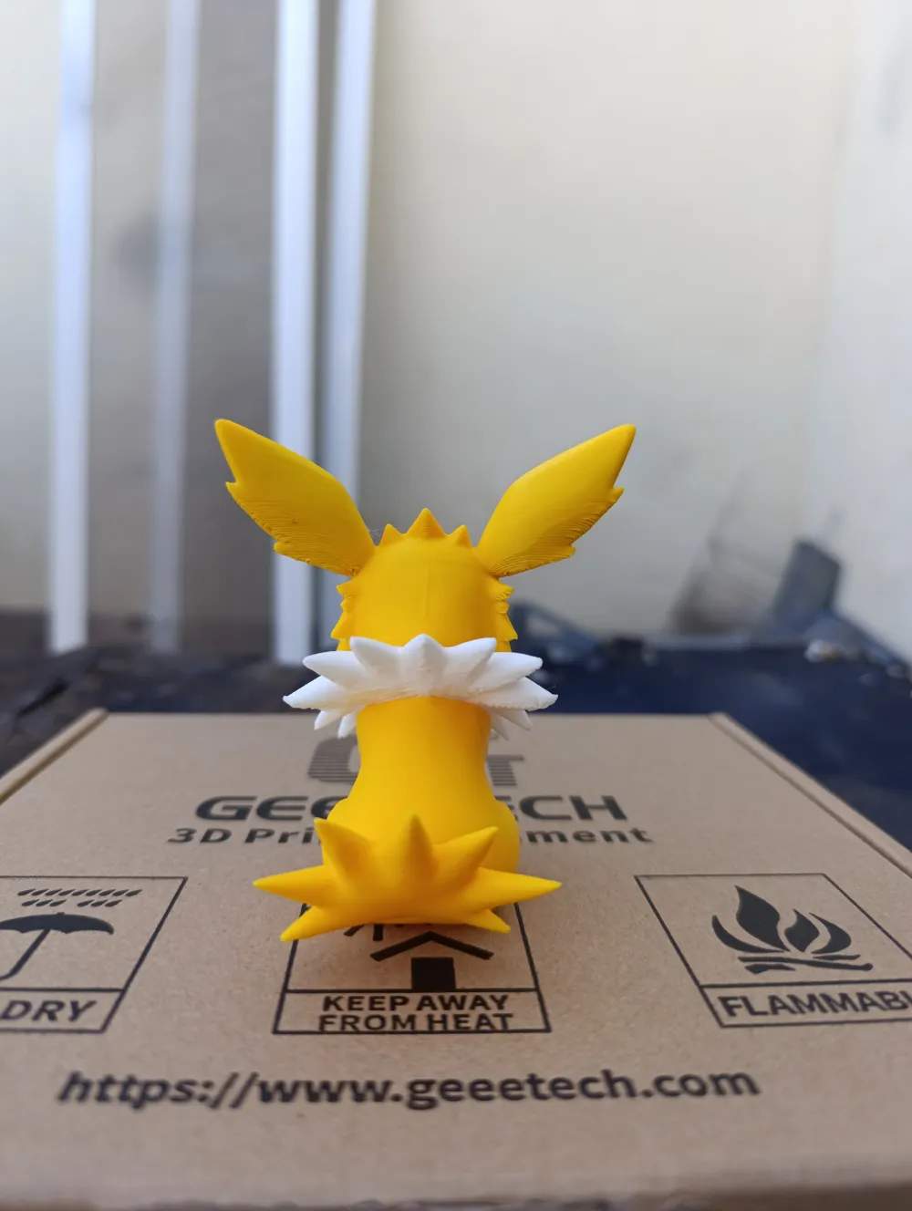 Jolteon Pokémon Chibi Funko Multicolor AMS Type - Free 3D Print Model ...