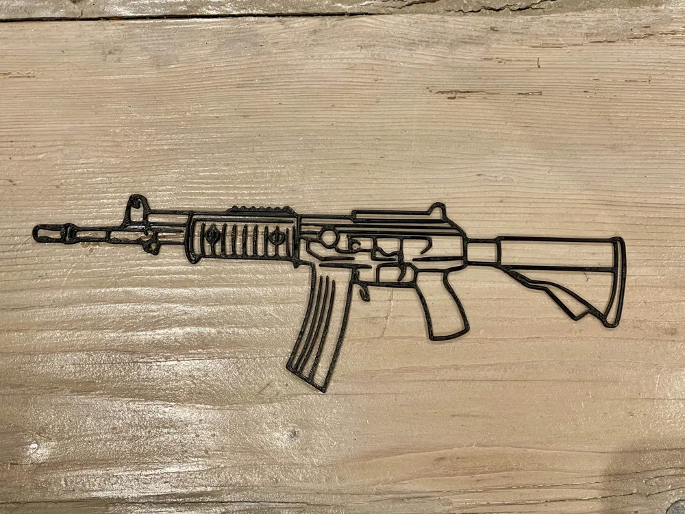 Galil AR CSGO/CS2 Wall Art - Free 3D Print Model - MakerWorld