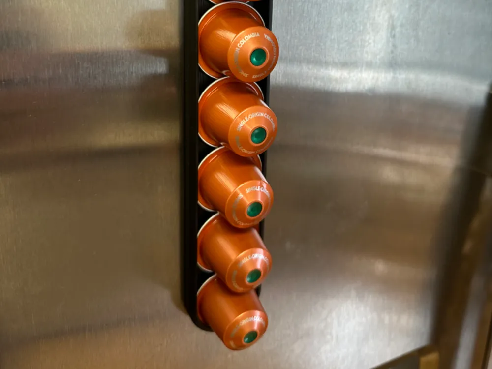 Magnetic Coffee Pod Holder (Nespresso/Keurig) - Free 3D Print Model ...
