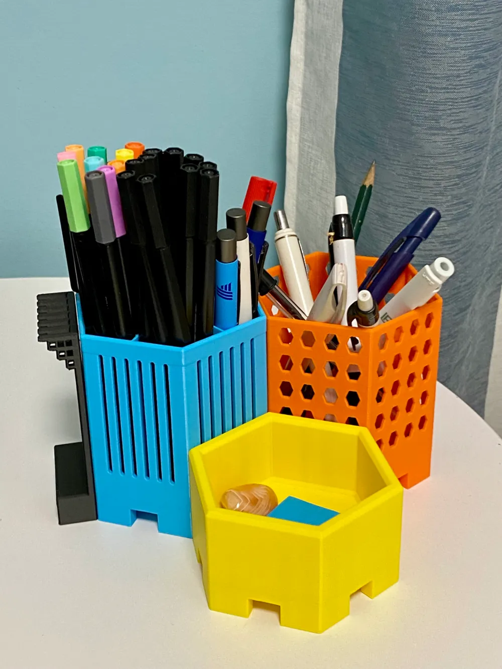 Customizable Modular Desktop Organizer by DiddyKong3D - MakerWorld