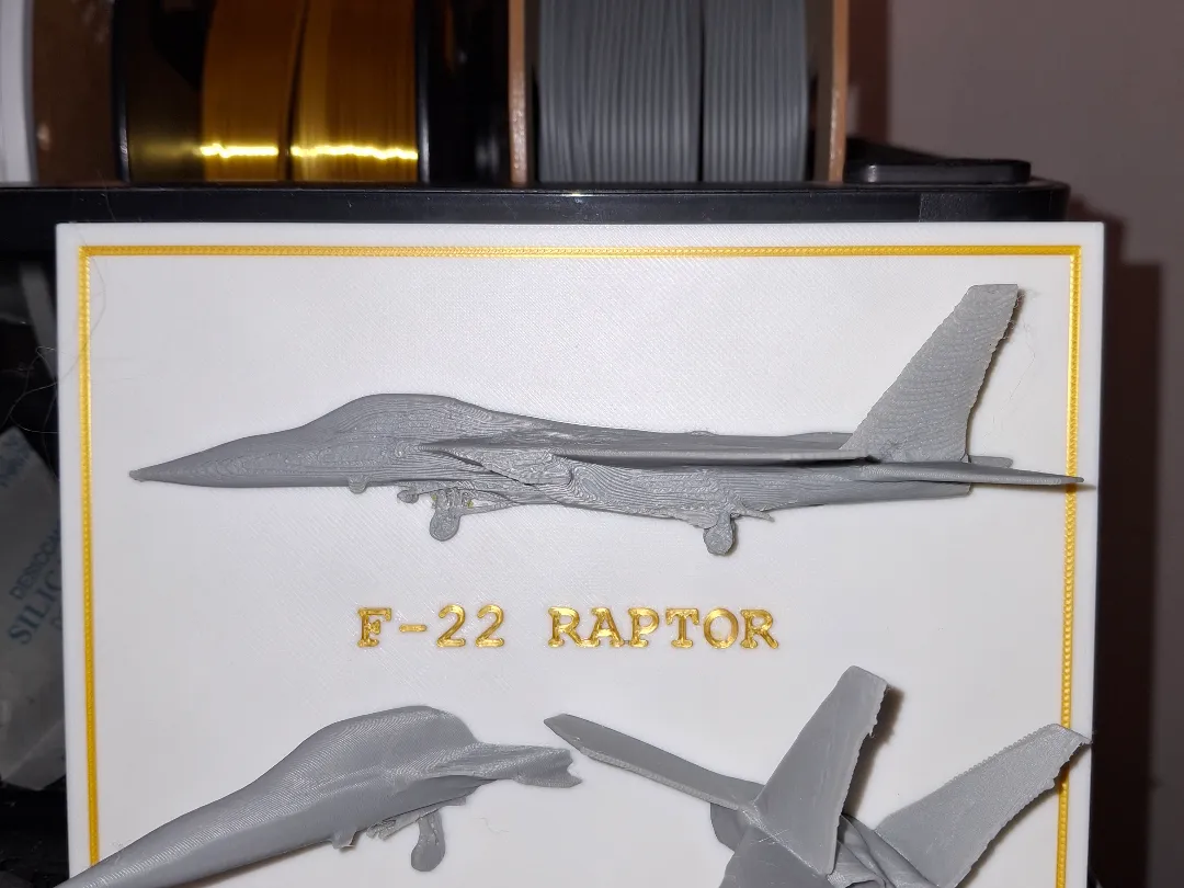 F 22 RAPTOR - Free 3D Print Model - MakerWorld