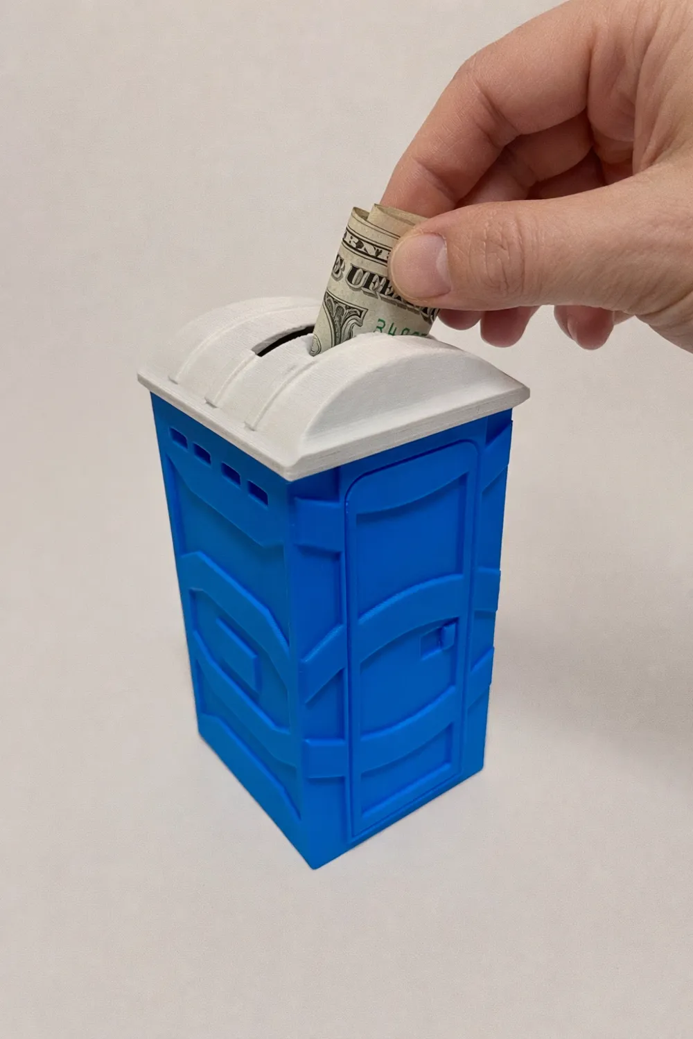 Piggy bank - Porta potty - Free 3D Print Model - MakerWorld