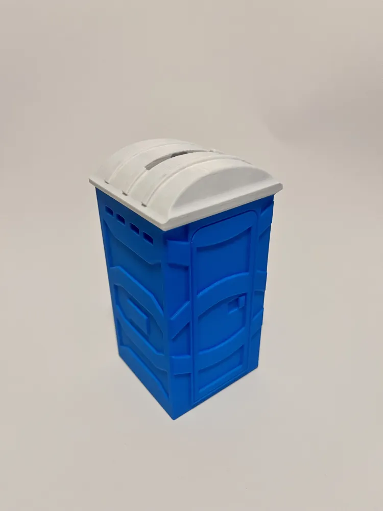 Piggy bank - Porta potty - Free 3D Print Model - MakerWorld