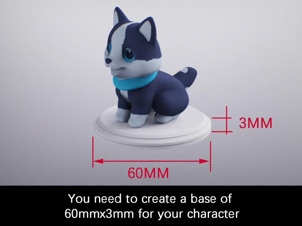 Fantasy Creatures Display Turntable - Free 3D Print Model - MakerWorld